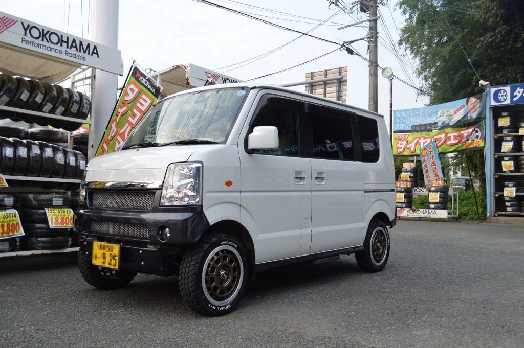福岡・熊本の激安タイヤショップからご案内 エブリ DA64 クラッグ ティーグラビッグ リフトアップ | グランドスラム マニアック熊本店