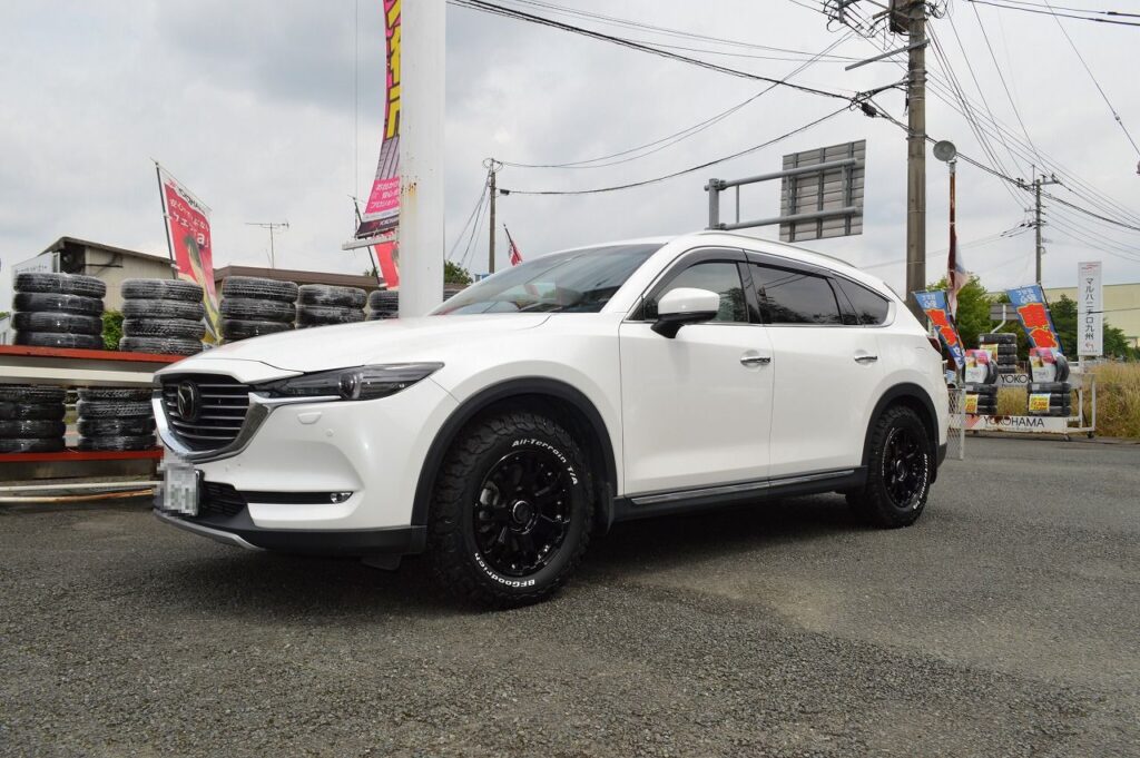 Iさま。ﾏﾂﾀﾞCX-8 ﾃﾞｲﾄﾅFDX F7 17ｲﾝﾁｱﾙﾐｾｯﾄ | グランドスラム マニアック熊本店